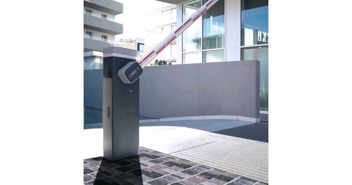 Electromechanical barrier 24 V CAME Gard GT4 heavy use aluminium mast ...