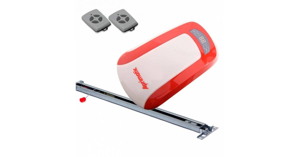 Motor Aprimatic REDMATIC BOX 24V para portas seccionais residenciais de ...