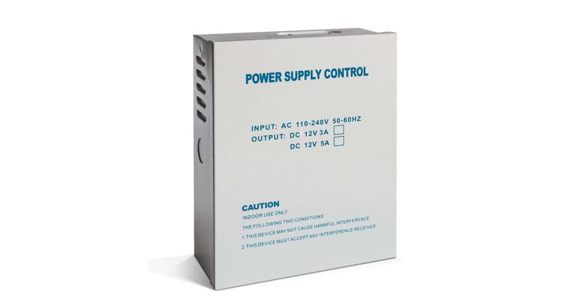 Power supply Motorline FAC5A with battery charger designed for ...